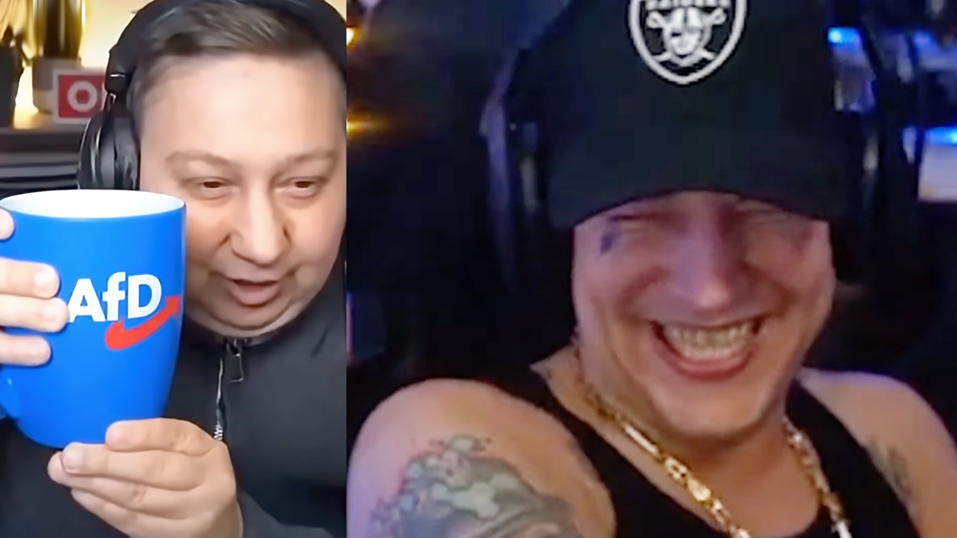 Timgioh mit AfD-Tasse? Monte lacht sich über neuesten Clip schlapp
