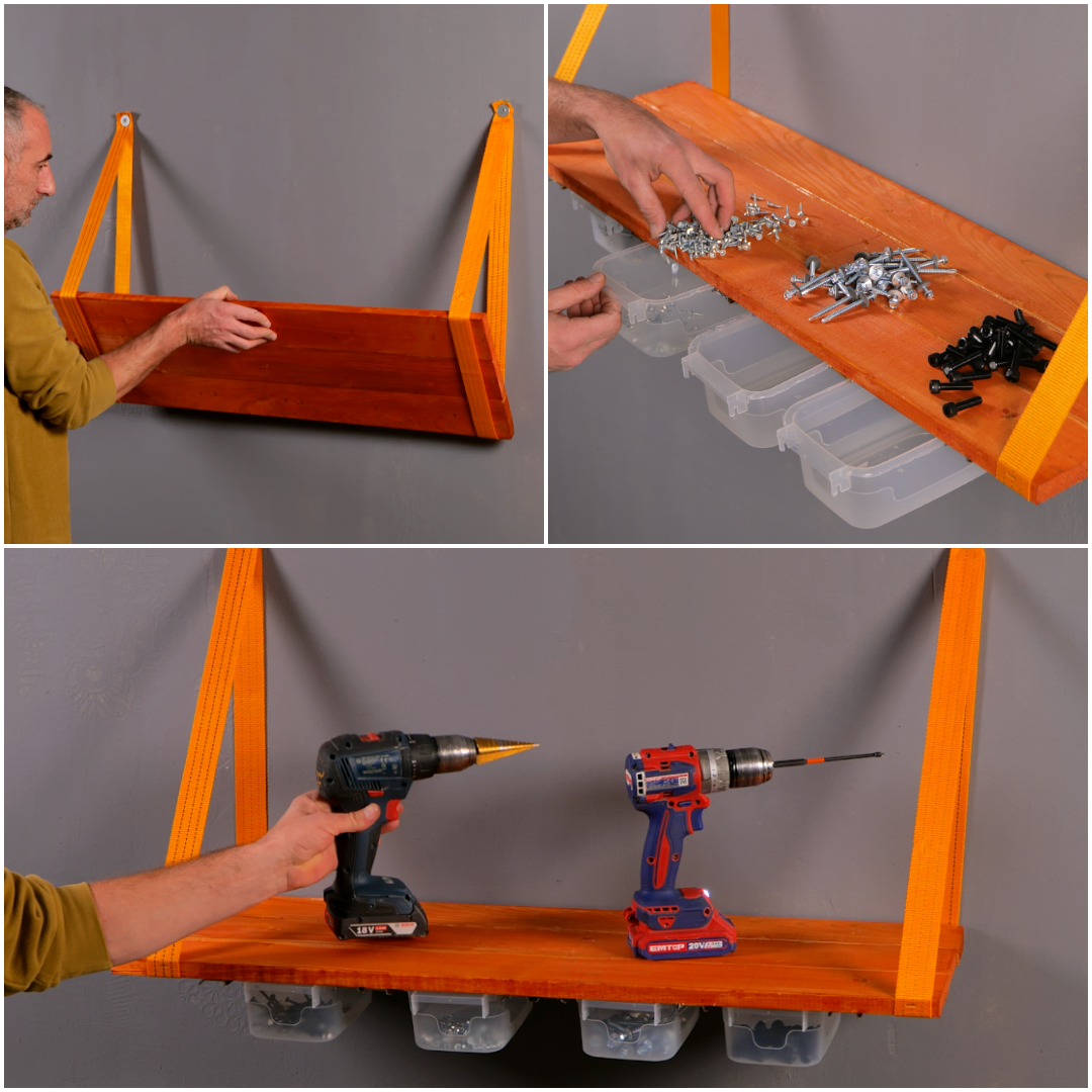 DIY tool storage hack every garage needs🛠️⚙️
