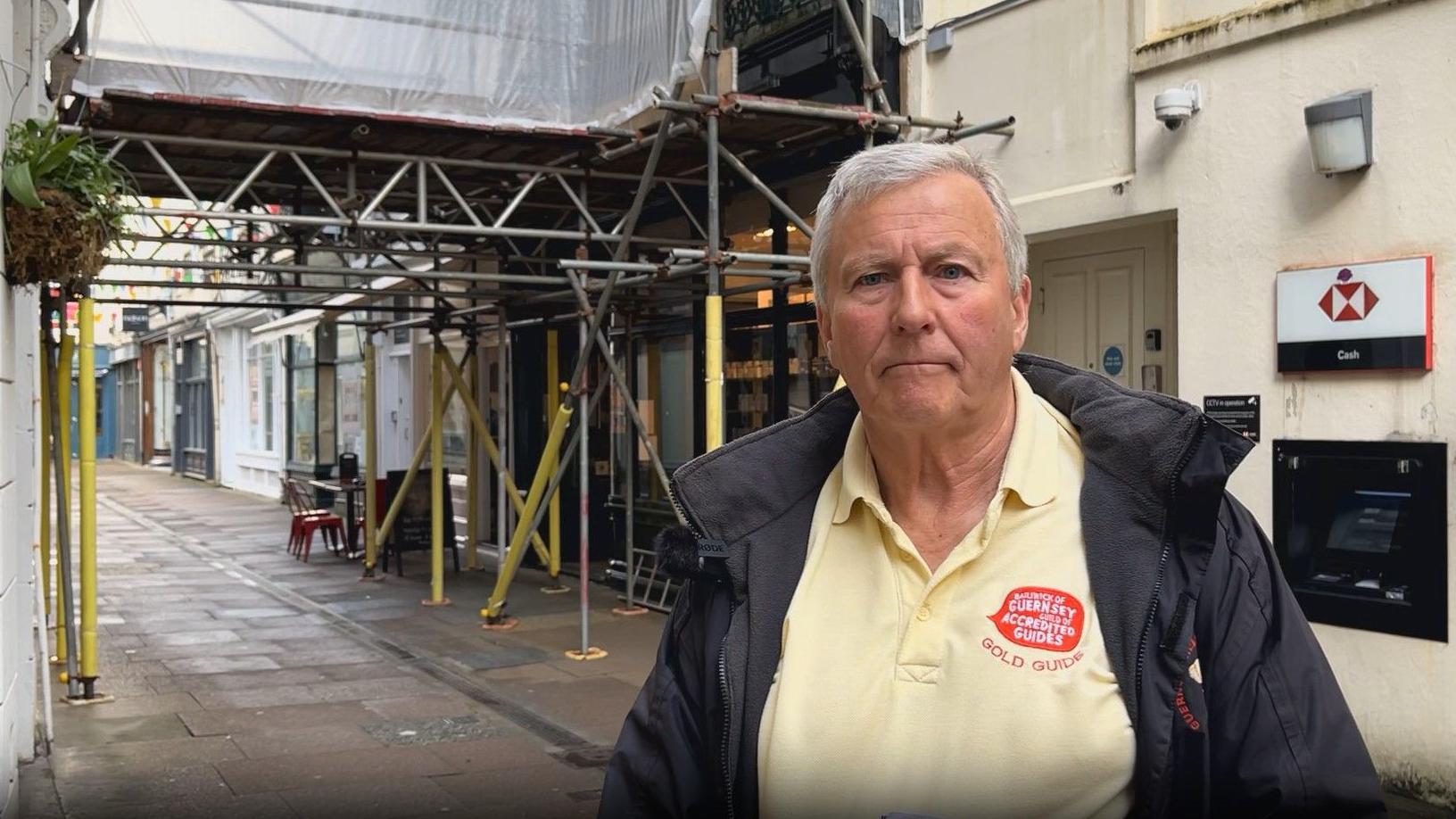 'We have had to apologise for town scaffolding'