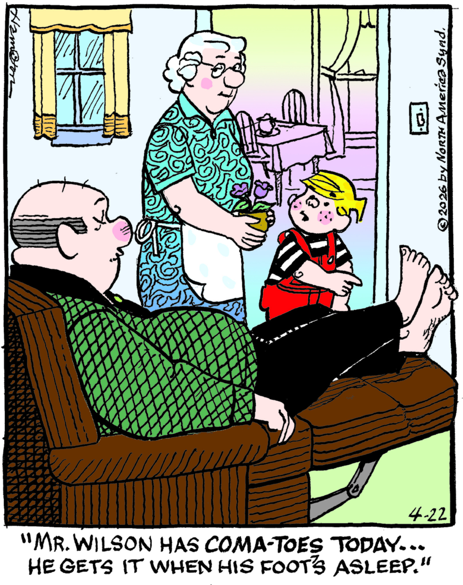 Dennis the Menace by H Ketcham, M Hamilton & R Ferdinand