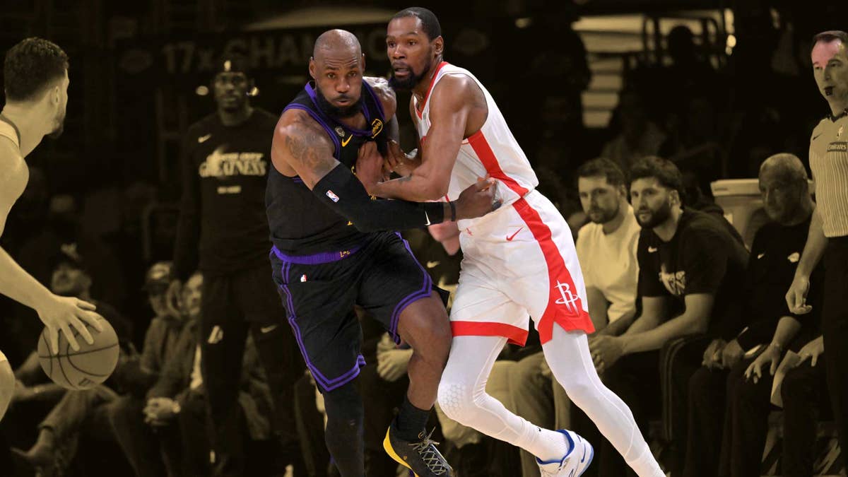 LeBron James on the Lakers’ defensive strategy against Kevin Durant ...