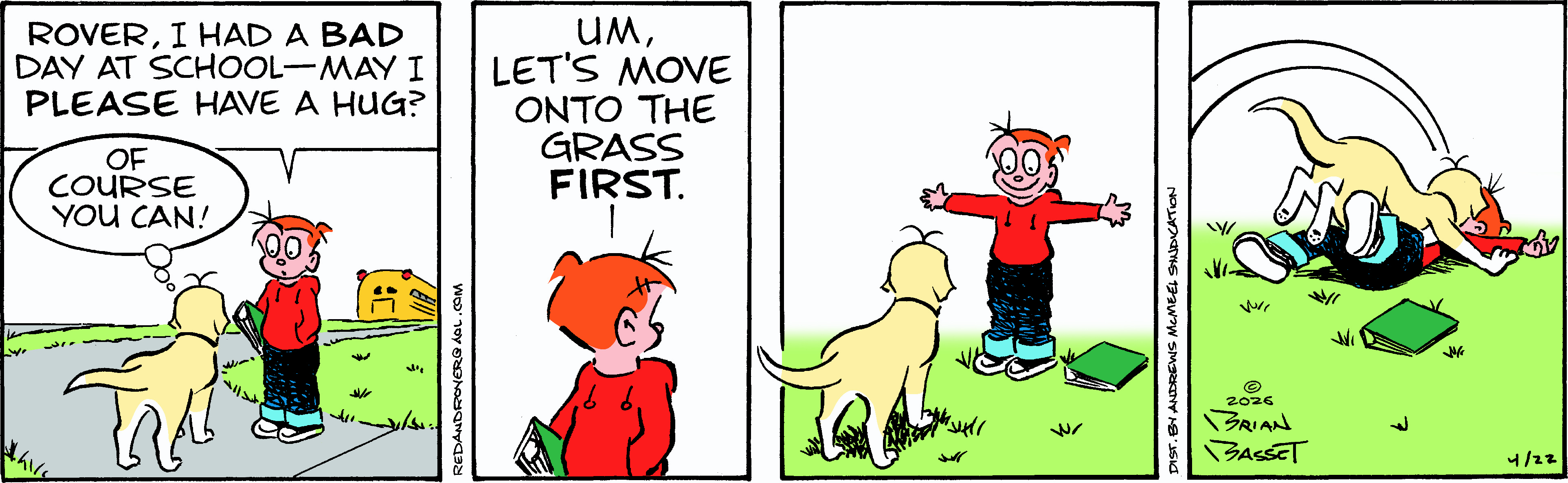 Red and Rover by Brian Basset