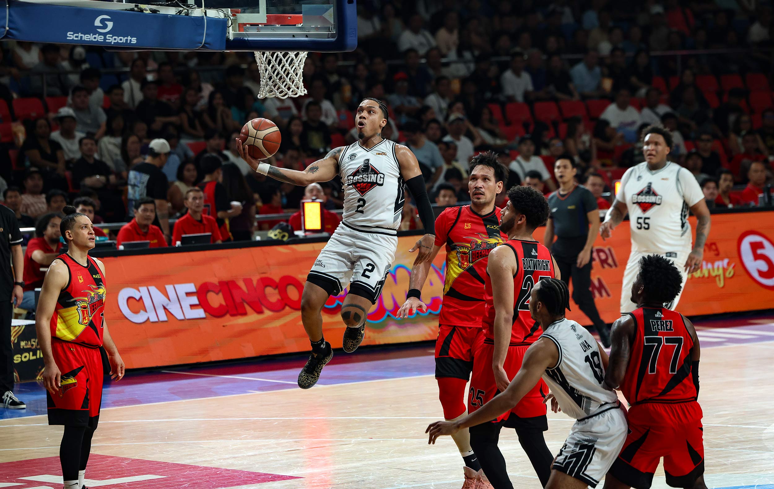 PBA: Blackwater gives Pat Aquino his first win, beats San Miguel