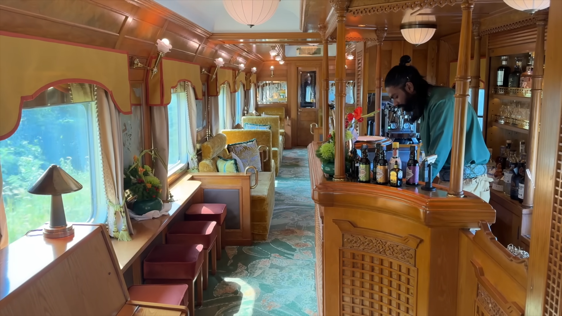 He boarded an old world luxury train in Singapore - then woke up deep ...