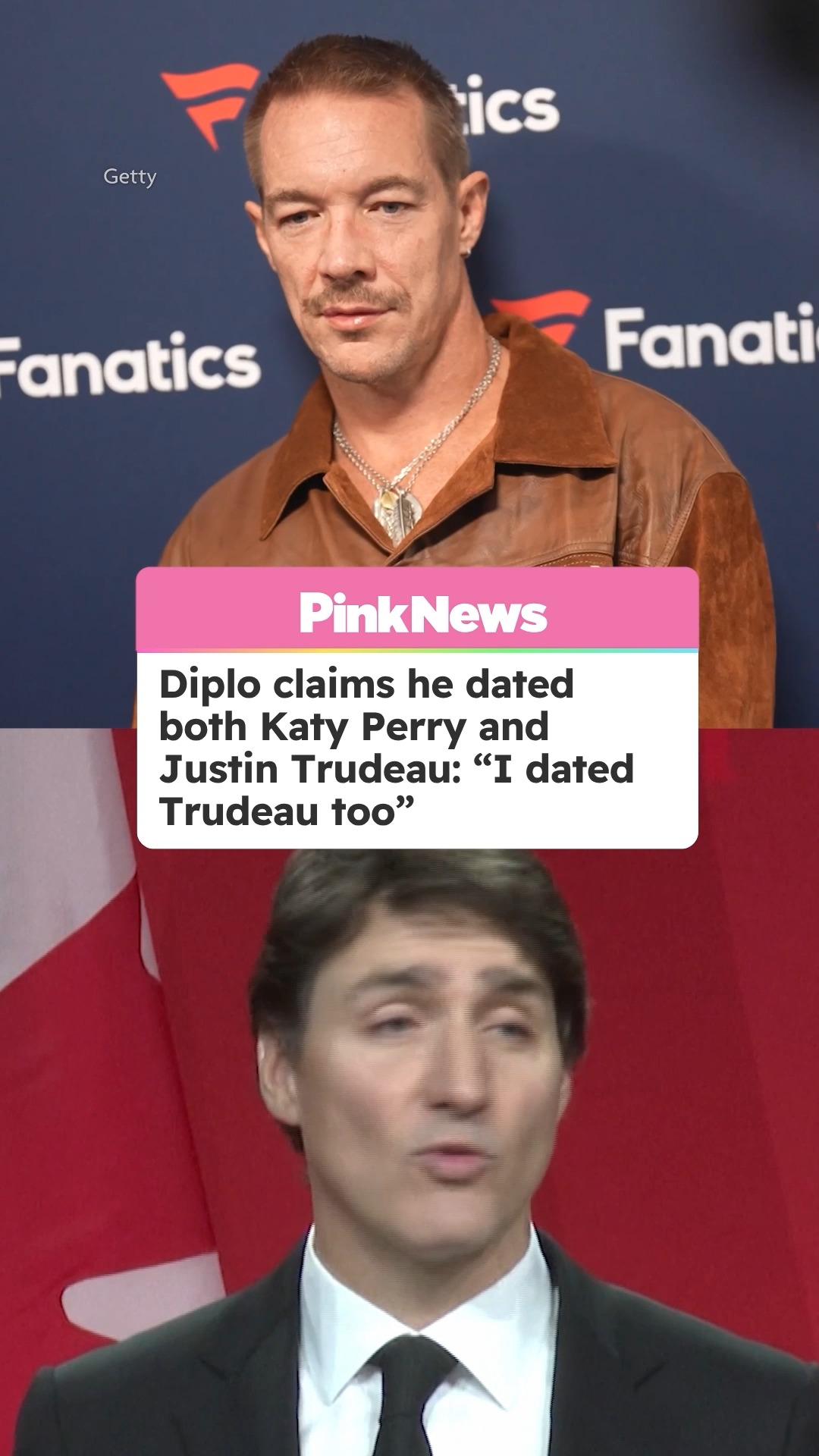 Diplo jokes about dating Katy Perry and Justin Trudeau, sparking viral buzz