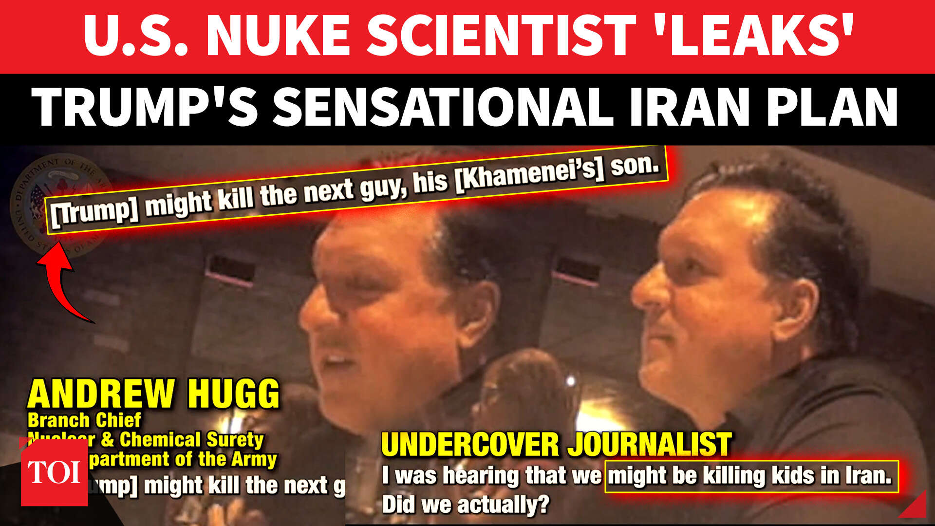 US nuclear scientist leaks Trump's sensational Iran plan; gets fired ...