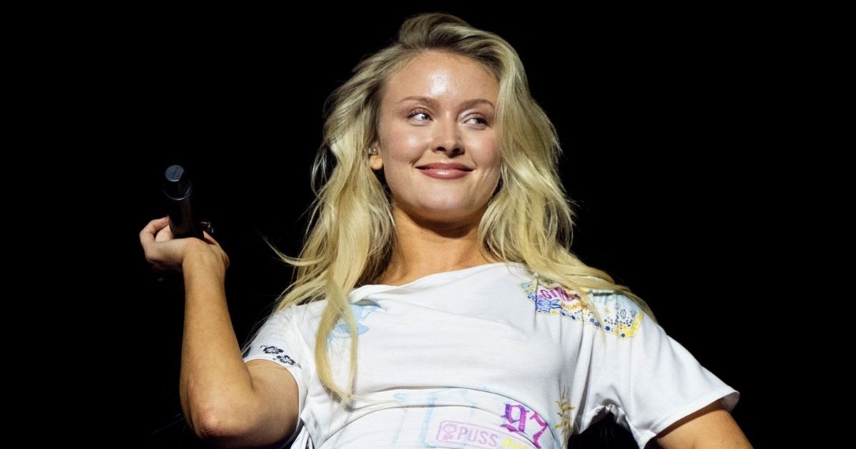 Zara Larsson's stringy Main Rose bikini gets a neon twist before launch