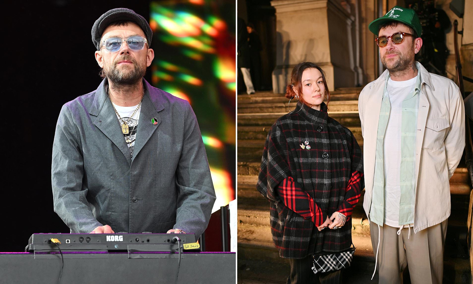 Blur frontman Damon Albarn reveals he takes his daughter on family ...