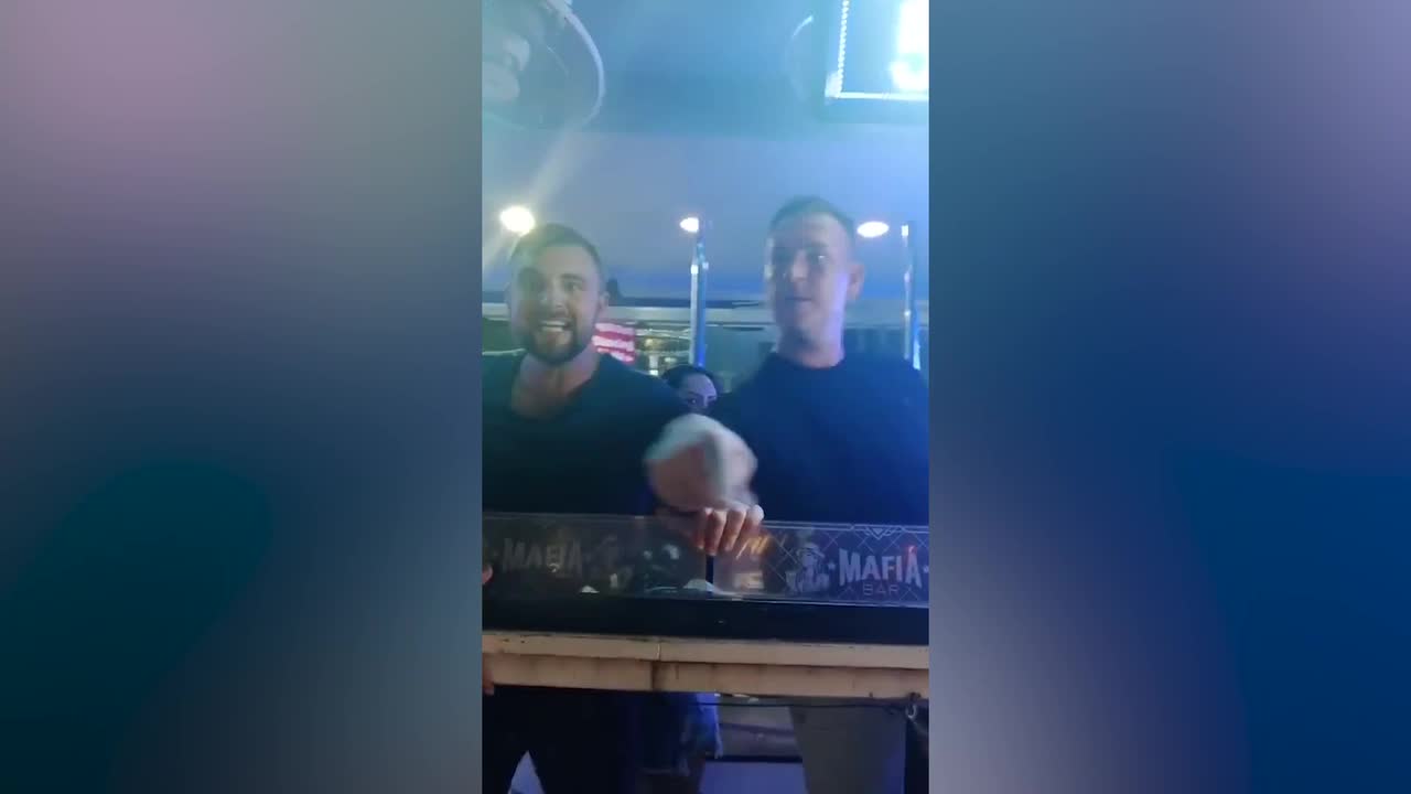 Brits fight with German tourist outside Thai bar as sex workers join in ...
