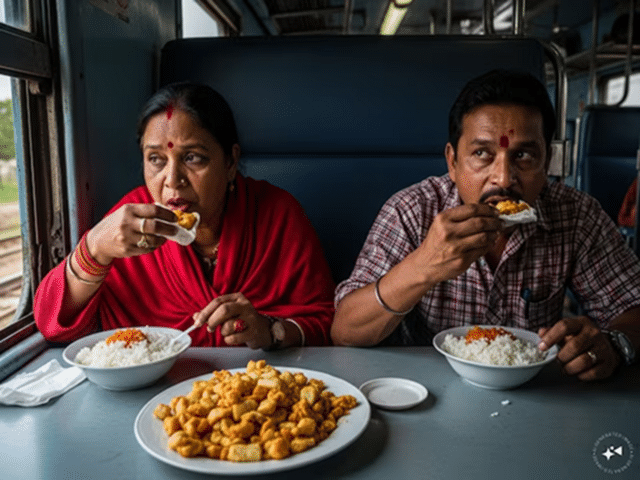 They carried homemade roti and sabzi on the train—fined after eating it ...