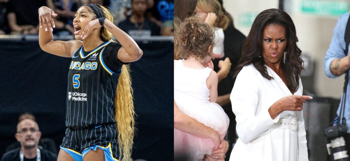 Why Angel Reese, Michelle Obama say men struggle with financially ...