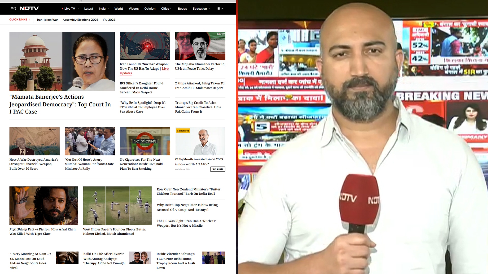 NDTV tops India's digital news charts, No. 1 English news website for 3 ...