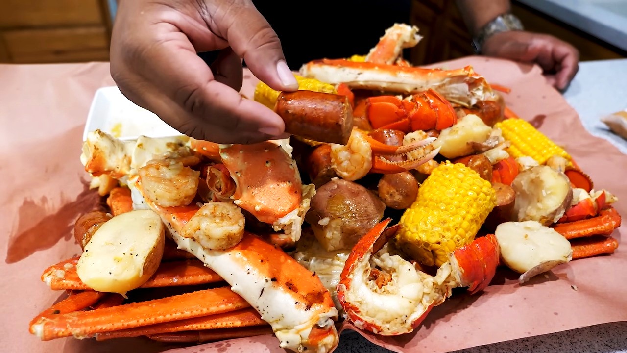 Easy seafood boil recipe in one pot