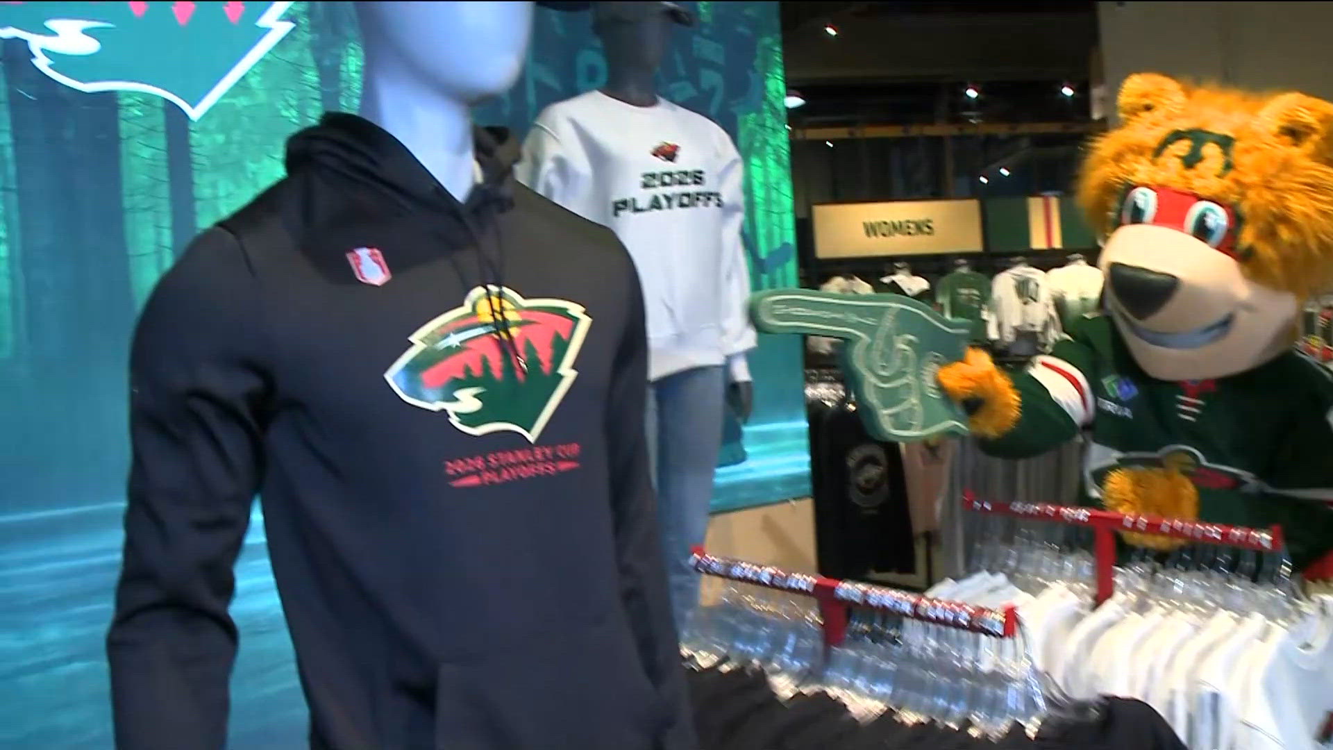 Grand Casino area debuts new merch for Wild playoff games