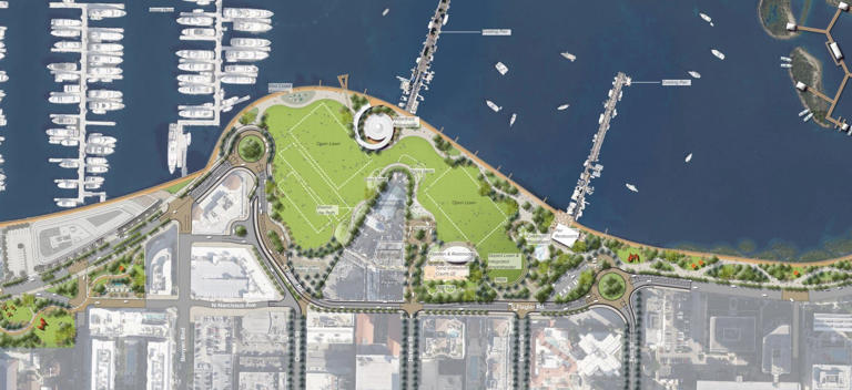 West Palm Beach plan would move Flagler to create a waterfront park
