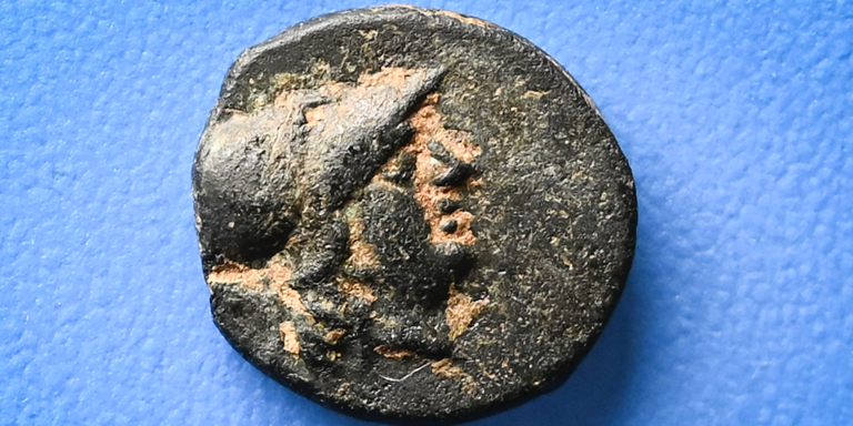 A teenager was walking down the street—and found an ancient Greek coin ...