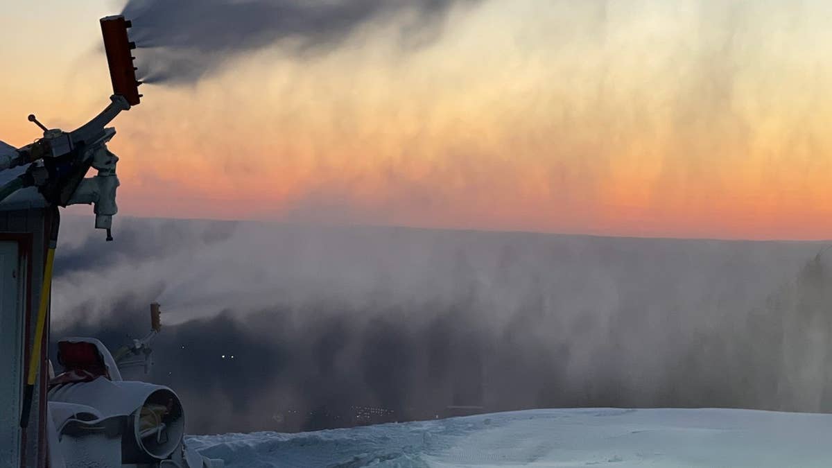 Pennsylvania's last open ski resort just made snow, in April