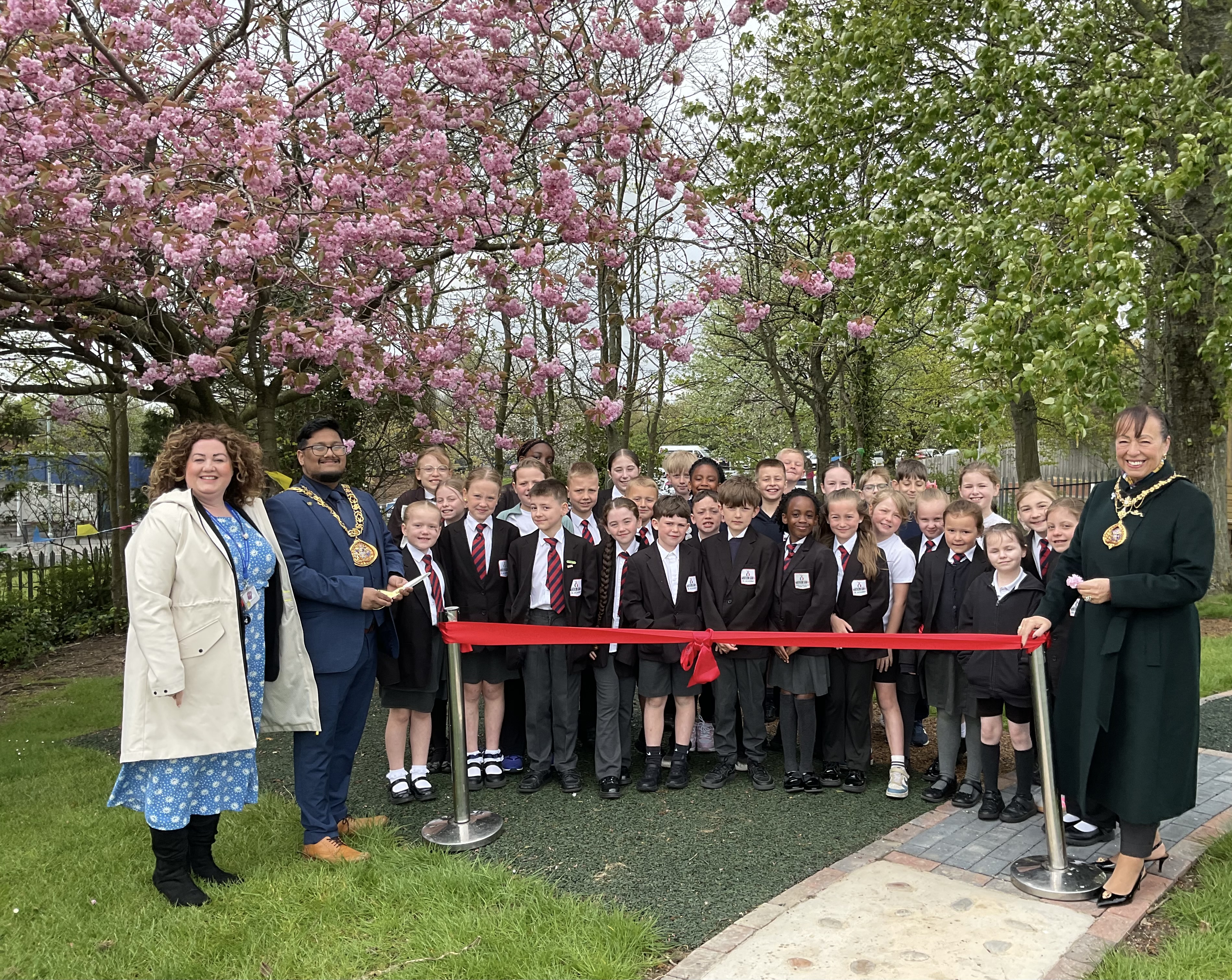 Sunderland pupils love their new playground equipped with pirate ship ...