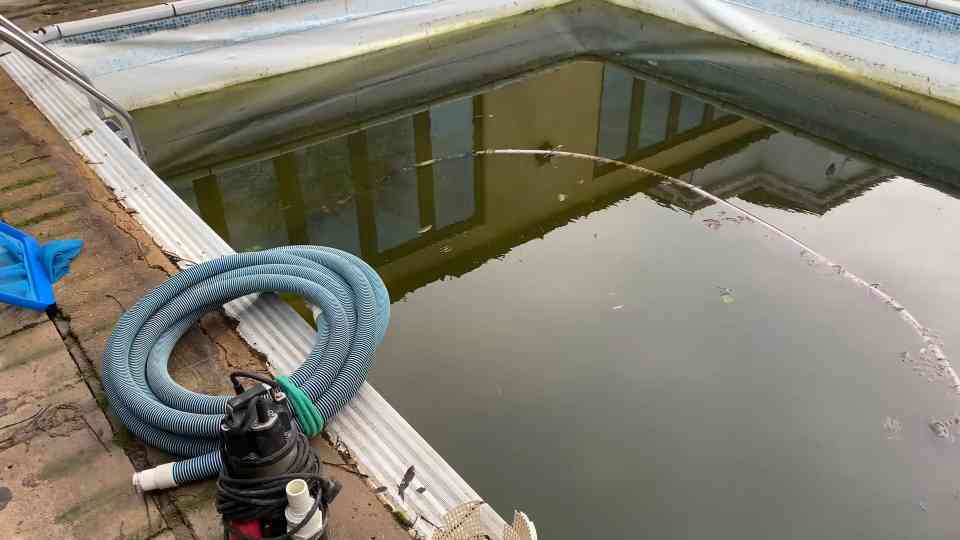What it takes to completely transform a neglected pool