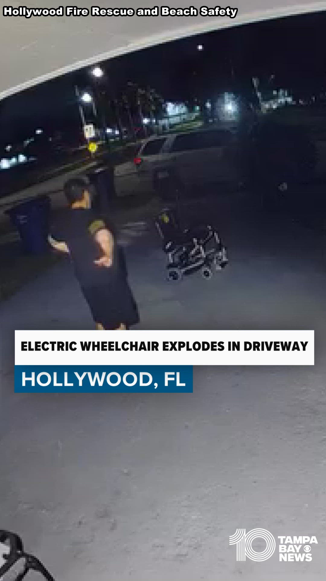 Electric wheelchair explodes into flames caused by lithium-ion battery ...