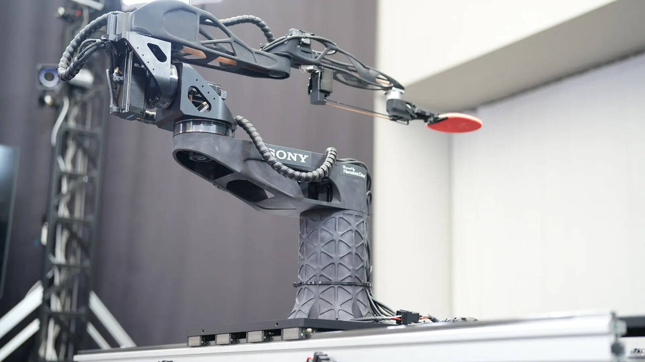 Sony's robot 'Ace' challenges human table tennis pros with advanced AI ...