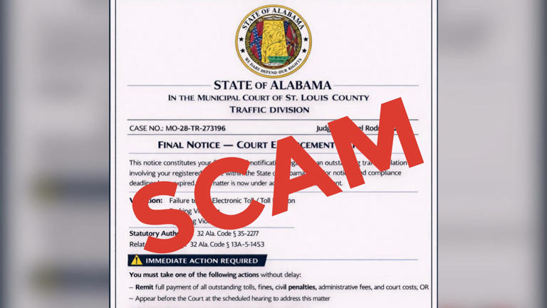 No, the 'Alabama DMV' didn't text you: Breaking down the latest scam