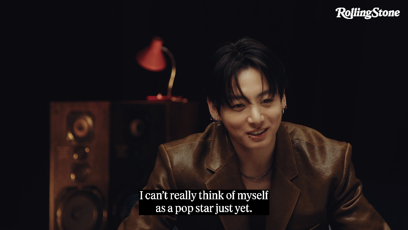 Jung Kook doesn't think of himself as a pop star just yet