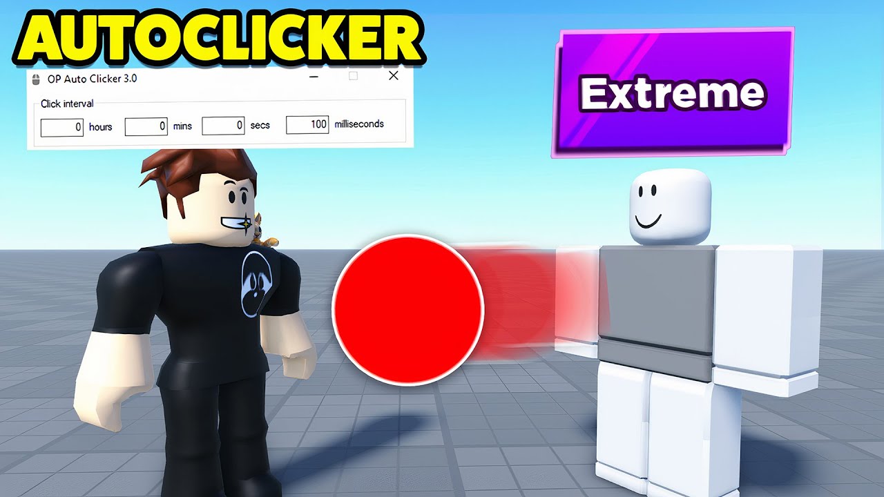 Autoclicker versus NPC mode in Roblox Blade Ball