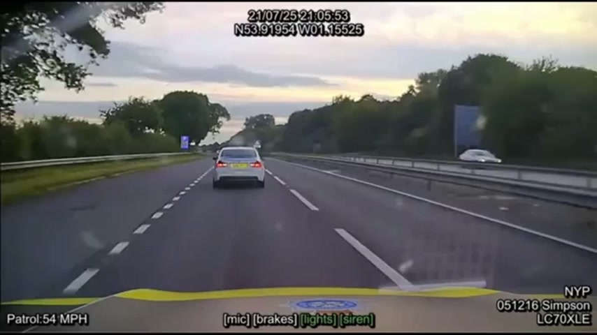 Drug driver’s BMW flies over roundabout in 140mph pursuit