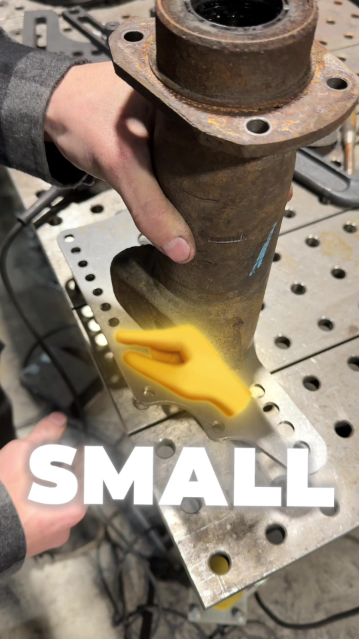 What to do when the hole is too small: easy fix