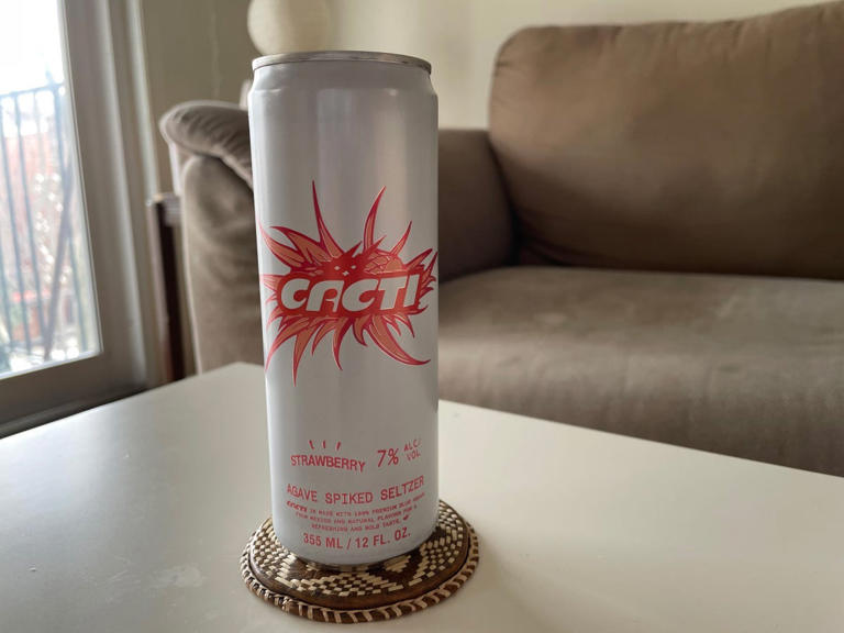 I tried Travis Scott's much-hyped hard seltzer, and it's just fine
