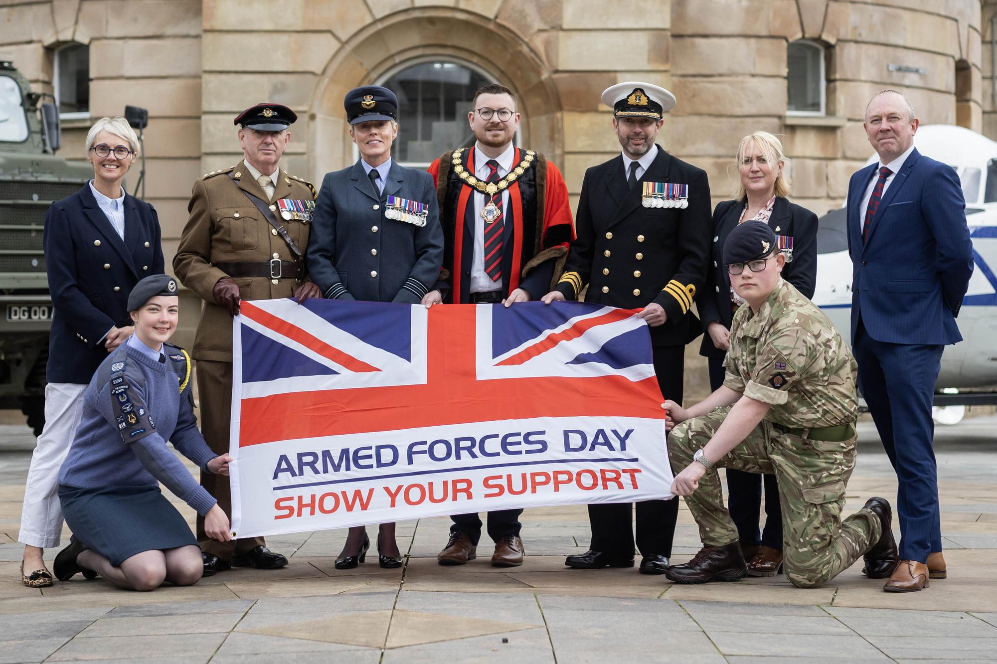 Armed Forces Day 2026 Northern Ireland: RAF Falcons, Royal Navy and ...