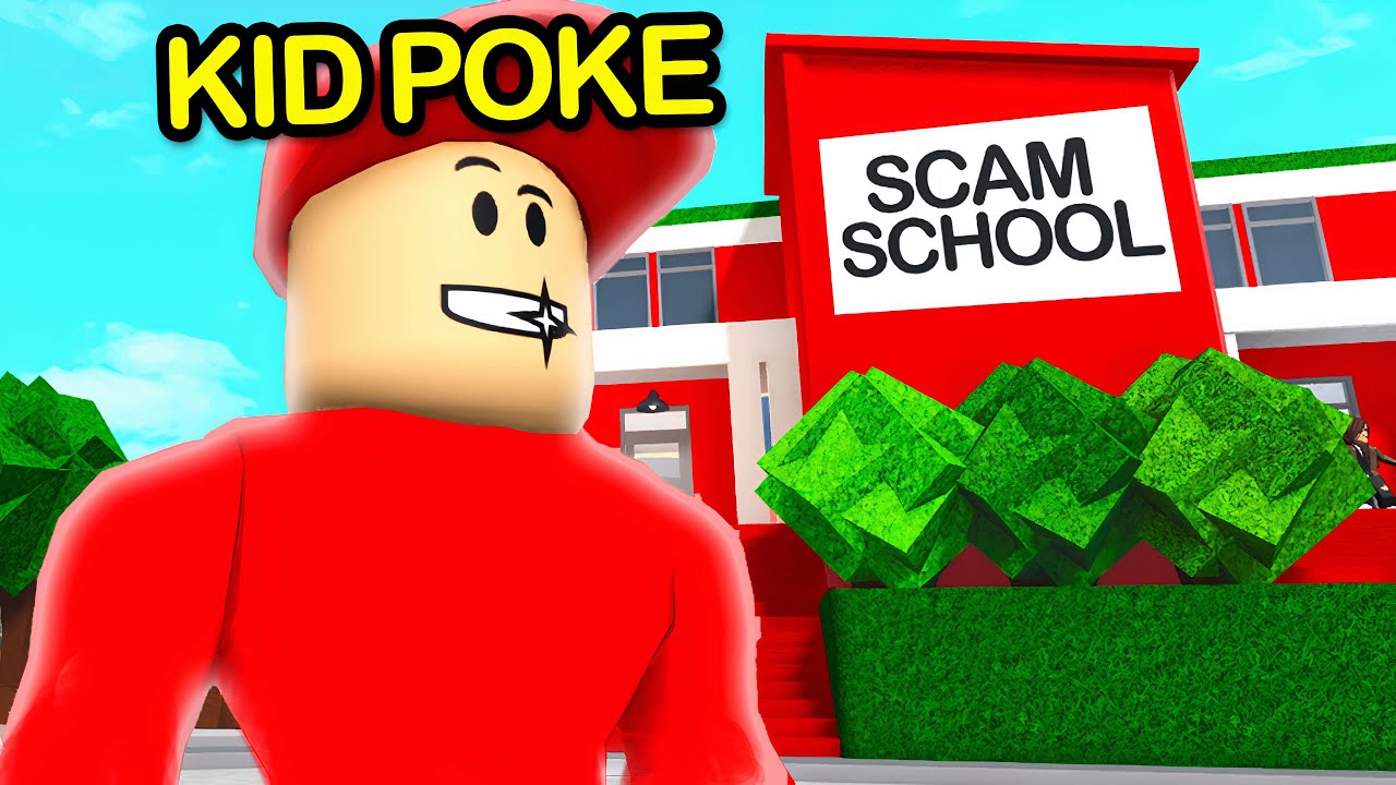 I found scammer school and went undercover in Roblox