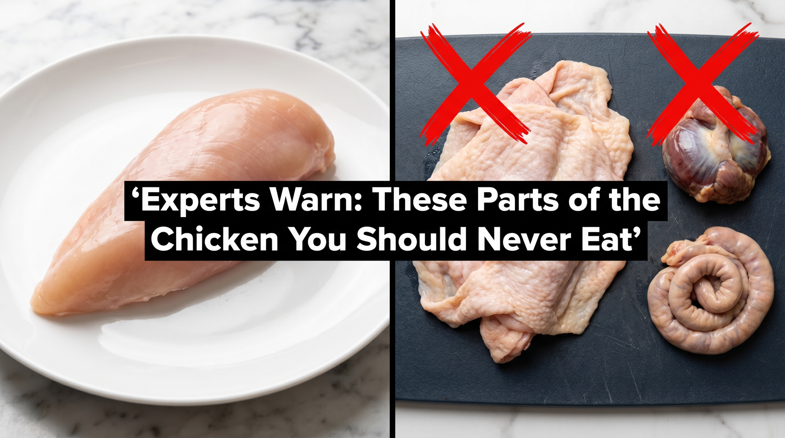 Experts warn: These parts of the chicken you should never eat