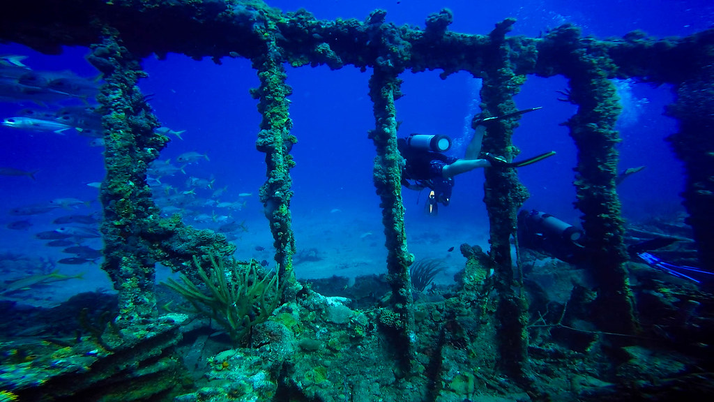 Photos of eerie shipwrecks you can scuba dive