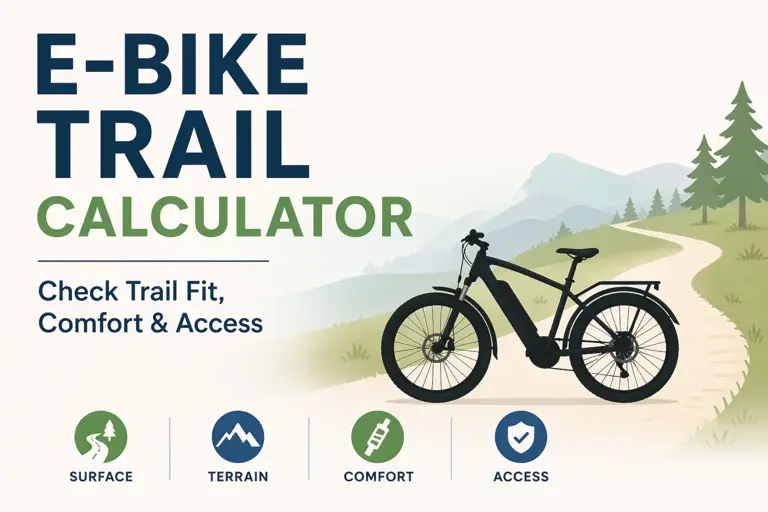 E-bike trail compatibility calculator: Is your e-bike a good fit for ...