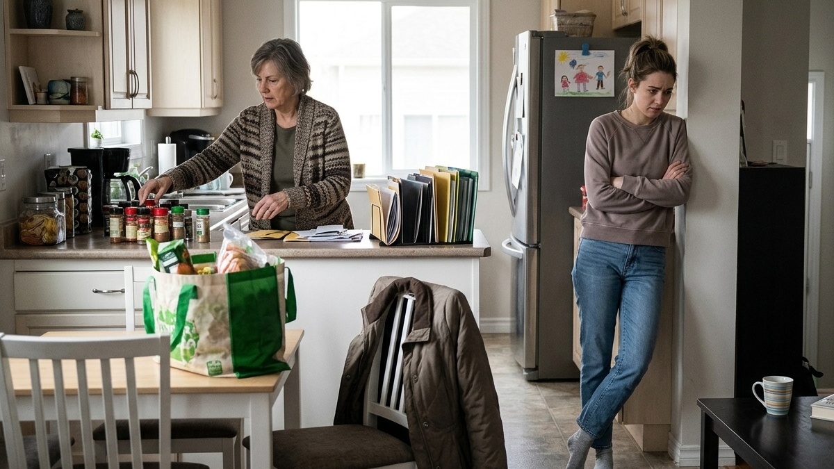 She said she was helping but it slowly felt like control from my mother ...