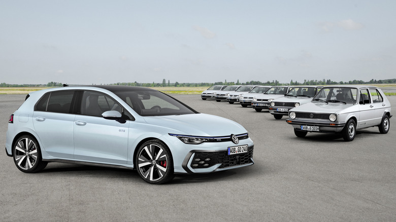 This is the Volkswagen Golf at 50+: From Mk1 to Mk8