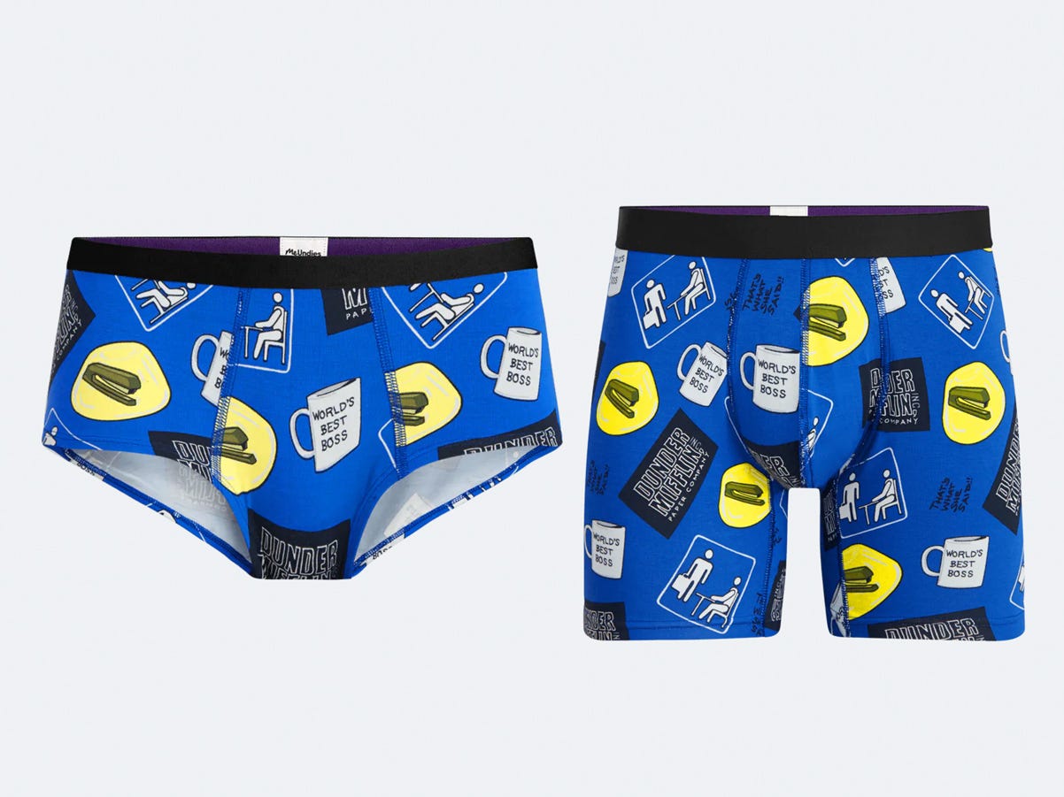 MeUndies collaborated with The Office for a collection of loungewear ...
