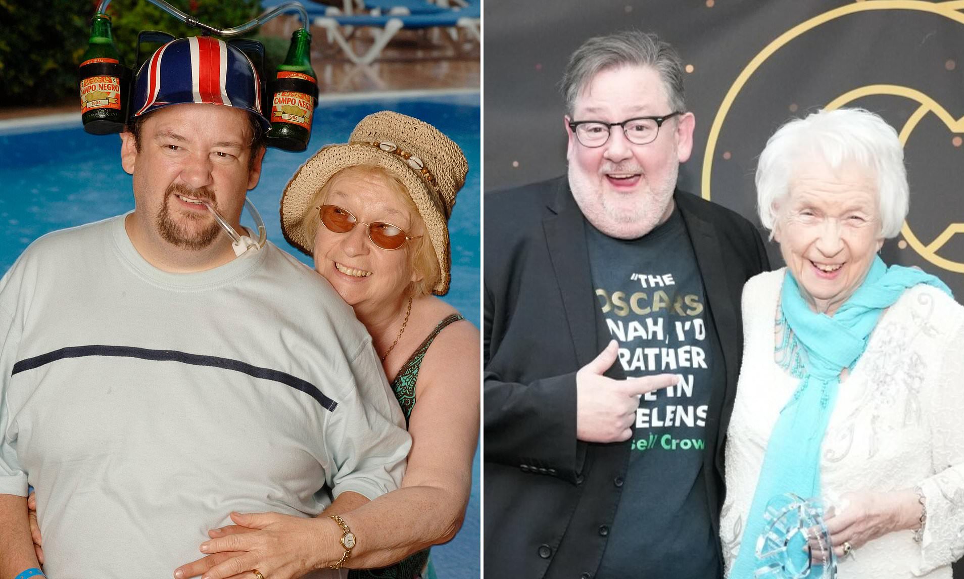 Johnny Vegas pays tribute to 'my other mum' as his on-screen Benidorm ...