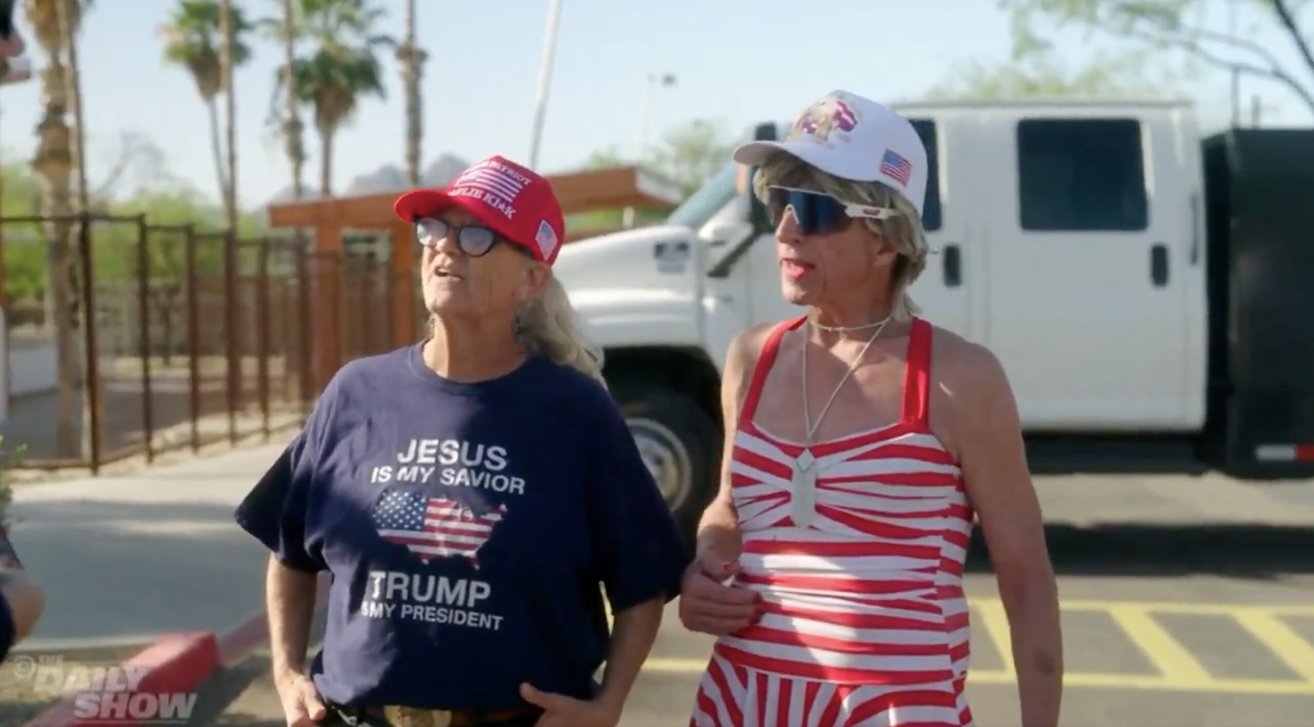 Daily Show correspondent struggles as MAGA supporters jump through ...
