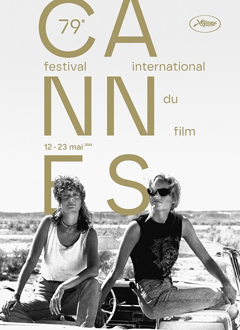 Cannes Film Festival unveils 2026 poster inspired by 'Thelma & Louise'