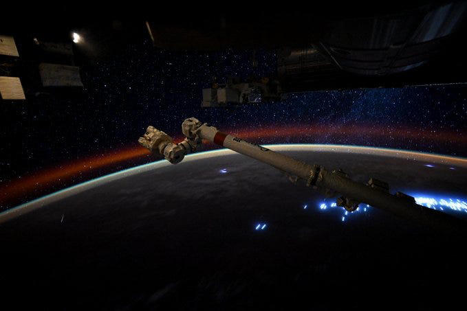 See the Lyrids meteor shower from space. NASA astronaut shares stunning ...