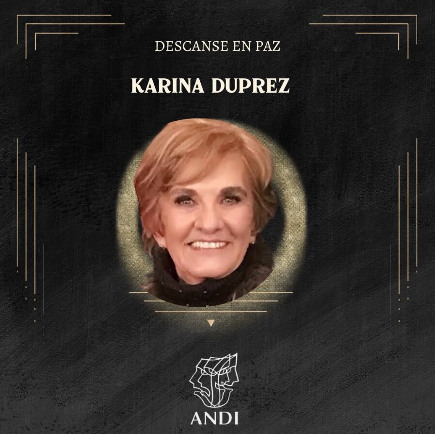 Muere Karina Duprez, actriz de "Rosa salvaje" y "Mundo de juguete"