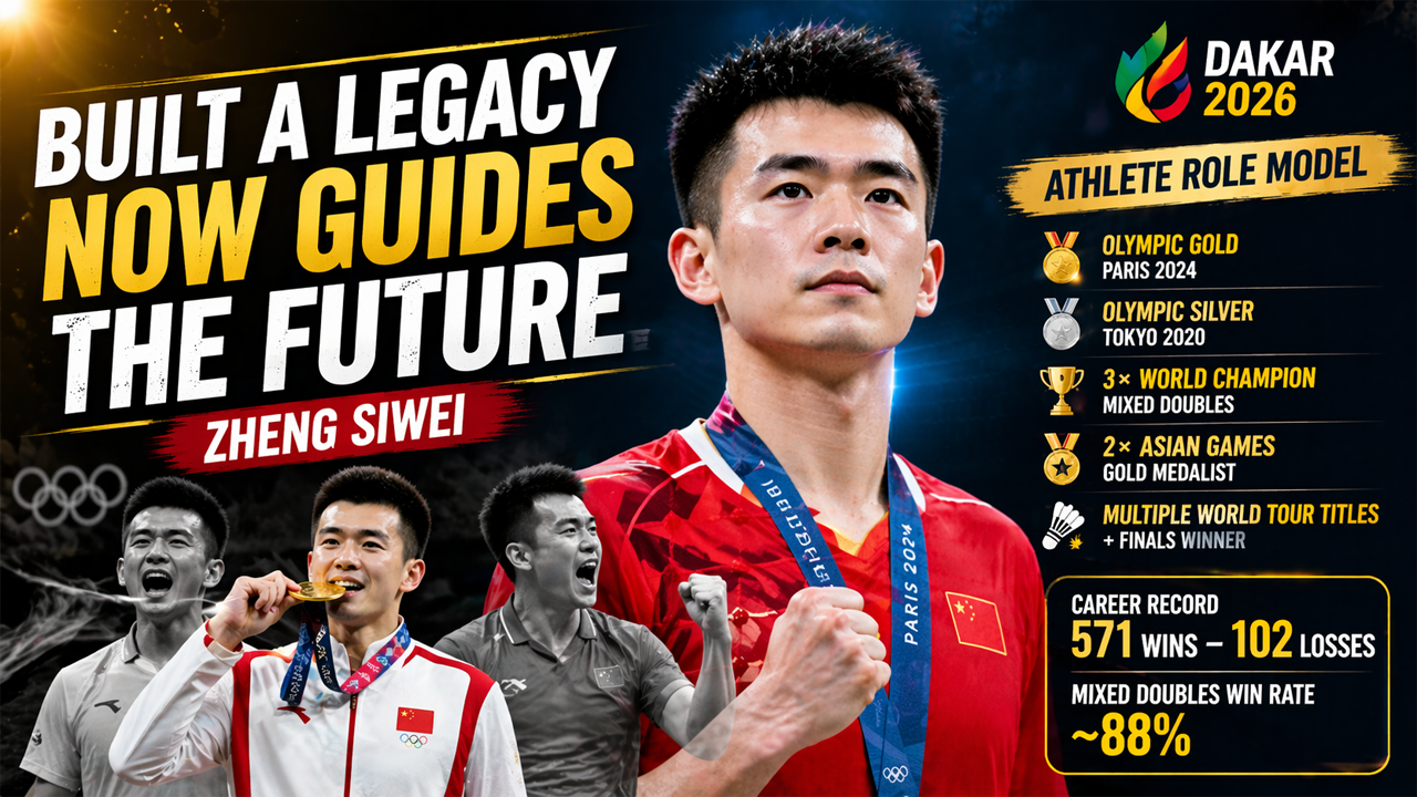 Zheng Siwei chosen for Dakar 2026!