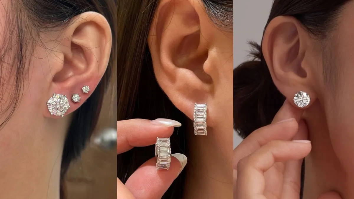 5 elegant silver studs for women on Amazon: Designer picks for daily ...