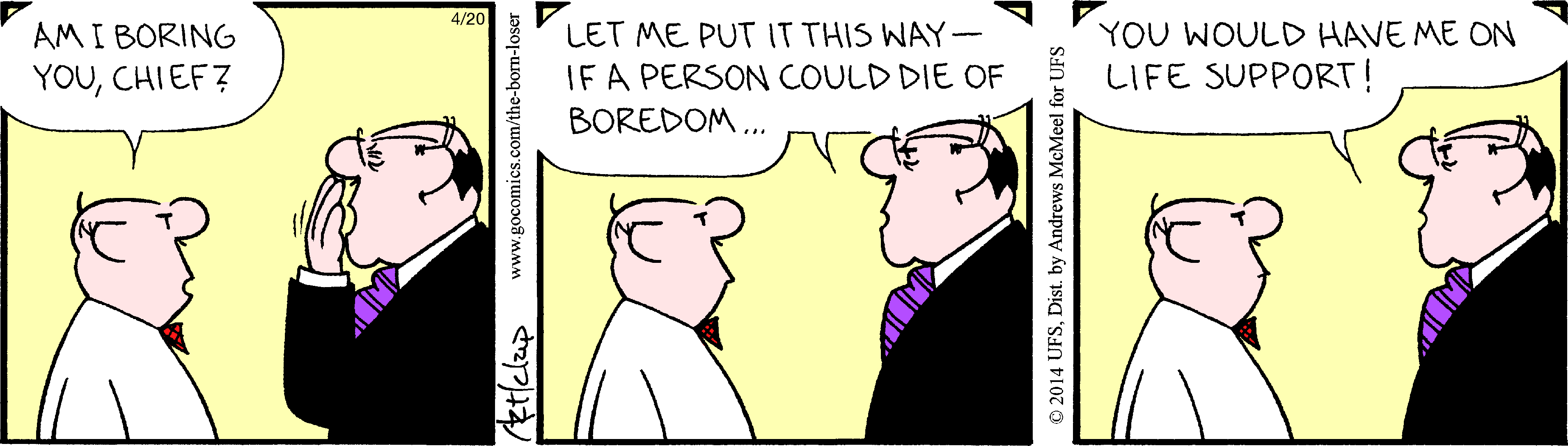 The Born Loser by Art and Chip Sansom