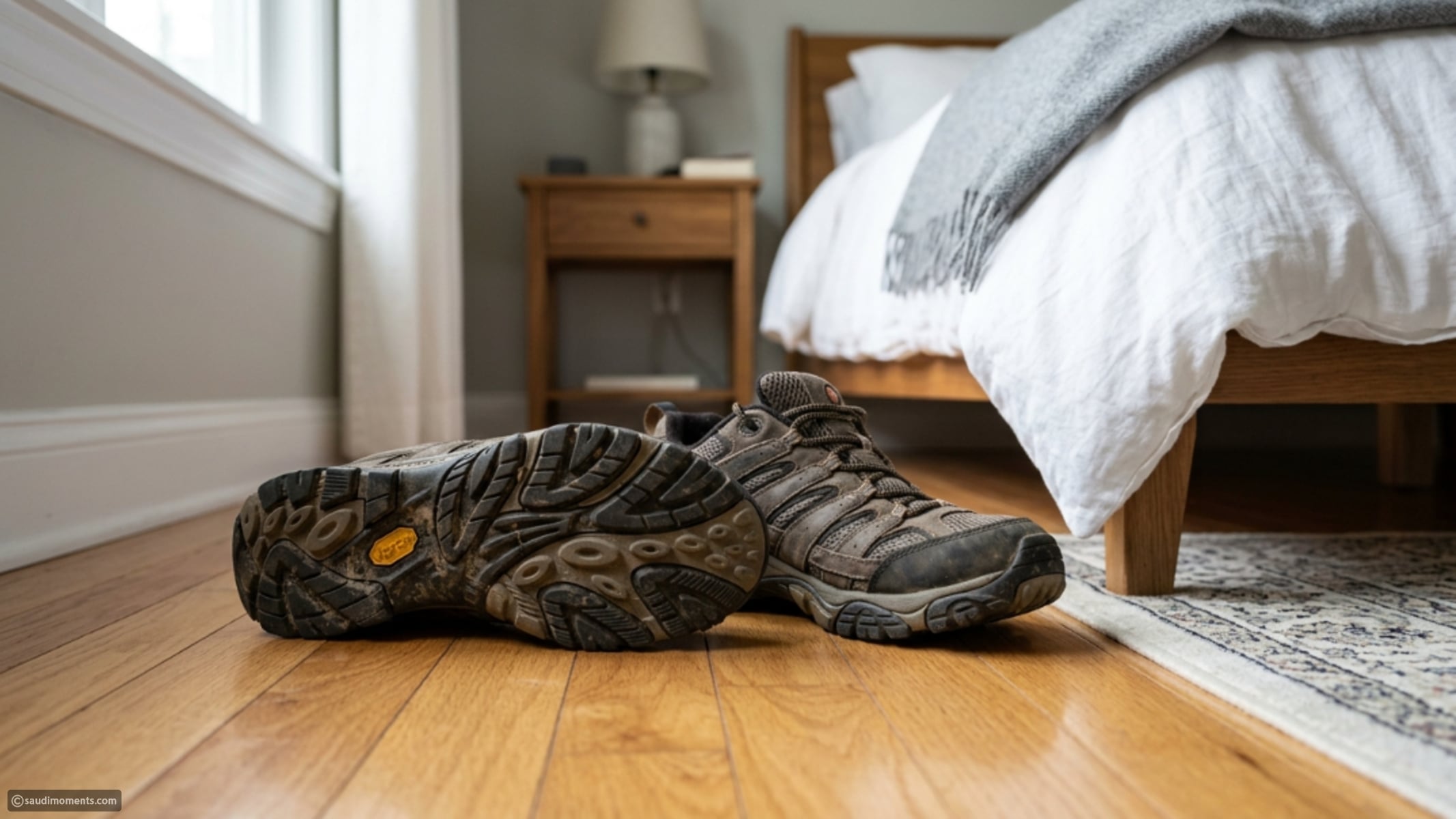 If you leave shoes near the bed, you might want to read this immediately