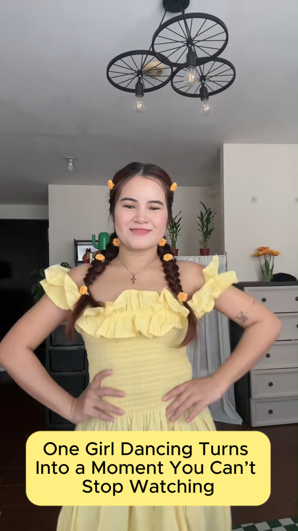 One girl dancing turns into a moment you can’t stop watching