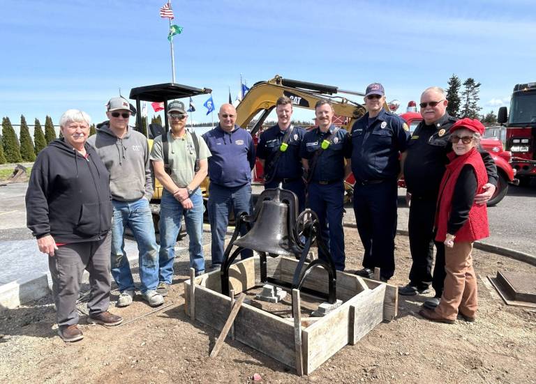 Lost Mountain’s historic bell finds new home in Sequim